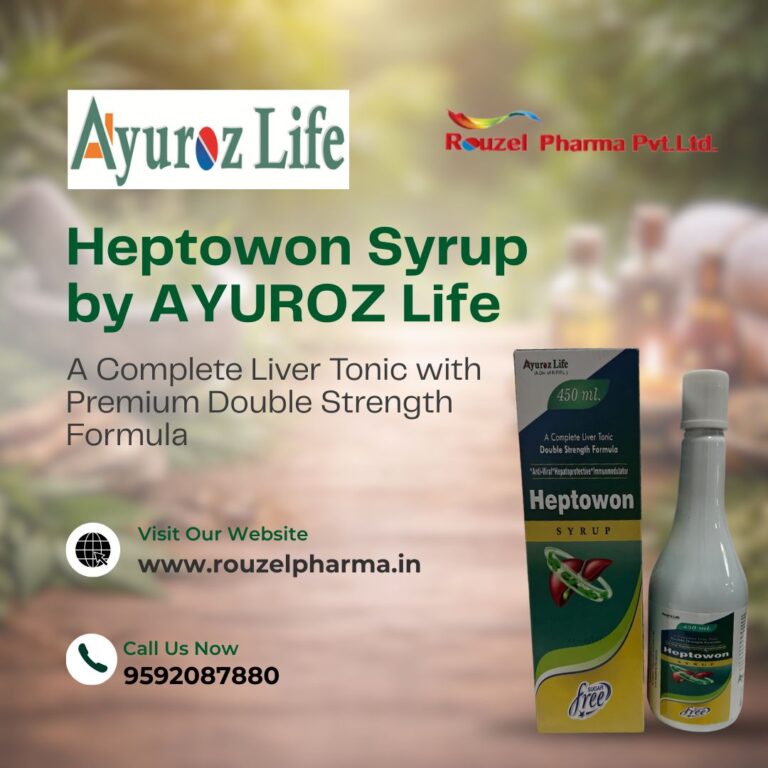 Heptowon Syrup by AYUROZ Life – A Complete Liver Tonic with Premium ...